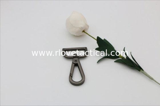 Factory wholesale top quality 1 inch metal swivel snap hook gunmetal for handbag