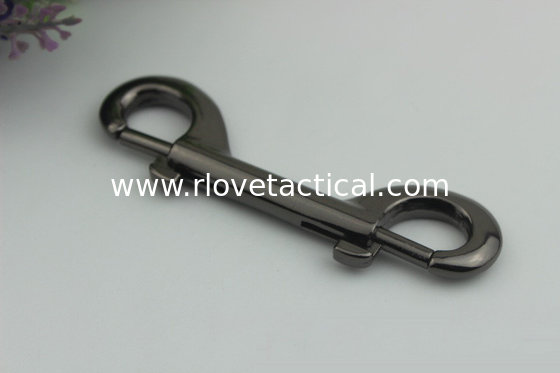 Zinc alloy hanging brush anti brass 100 mm length lobster claw clip trigger hooks hardware products for handbag