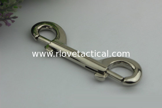 Zinc alloy hanging brush anti brass 100 mm length lobster claw clip trigger hooks hardware products for handbag