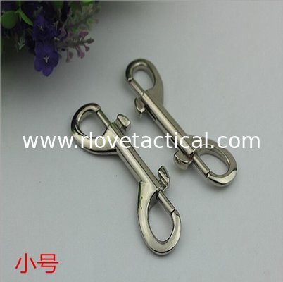 Handbag hardware 85 mm length nickel color swivel snap lobster claw clasp hook with nickel free