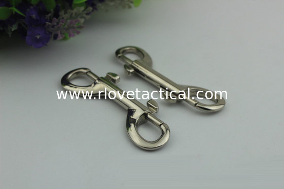 Handbag hardware 85 mm length nickel color swivel snap lobster claw clasp hook with nickel free
