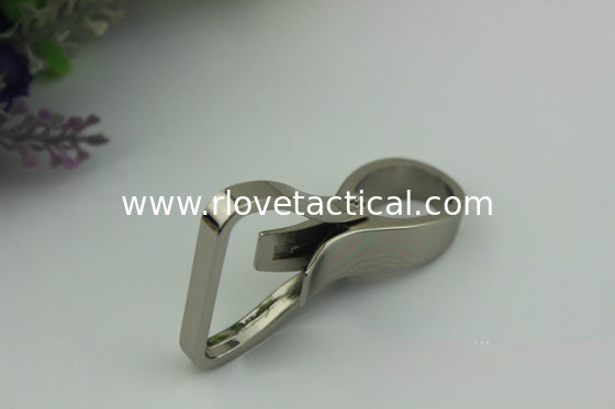 New style zinc alloy 4 color provide bag accessory 25 mm & 31 mm width triangle snap hook
