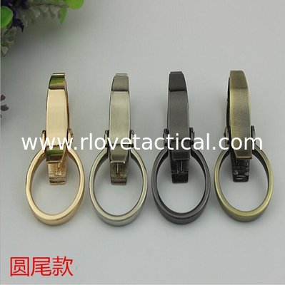 Galvanized accessories multi-color 1 inch metal round shape zinc plated snap hook for handbags
