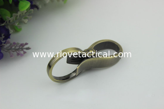 Galvanized accessories multi-color 1 inch metal round shape zinc plated snap hook for handbags