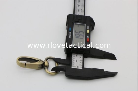 OEM high polishing various color zinc alloy 19.5 mm metal swivel eye snap hook for dog collar