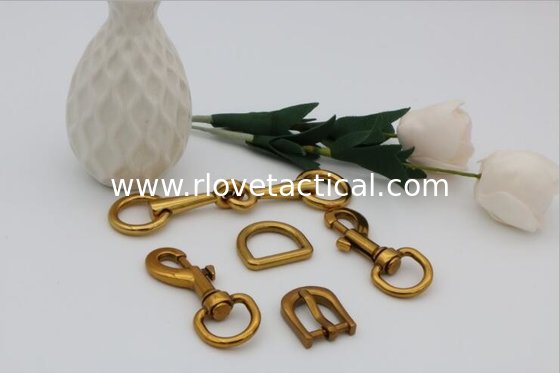 Factory low price zinc alloy OEB color fashion metal buckle hook 5pcs sets for handbags