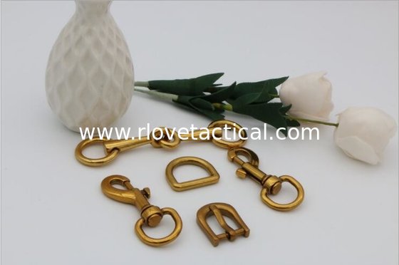 Factory low price zinc alloy OEB color fashion metal buckle hook 5pcs sets for handbags
