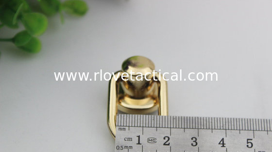 High quality light gold zinc alloy 16 mm metal stud rivet for handbag straps