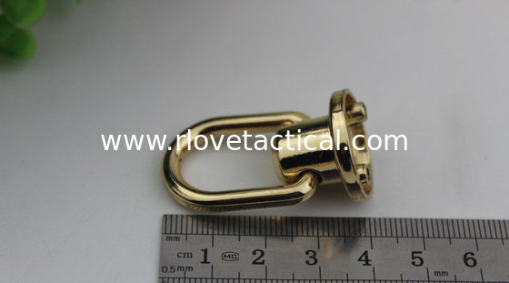 High quality light gold zinc alloy 16 mm metal stud rivet for handbag straps
