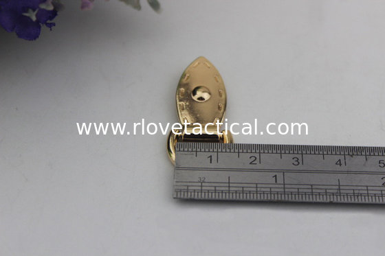 Decorative hardware metal zinc alloy ligh gold 11.5 mm handbag straps buckle rivet stud with screw