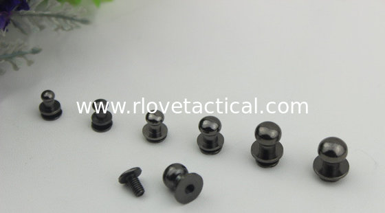 Bag metal hardware accessories nickel color 4 mm -12 mm high quality monk head nipple nail wholesale