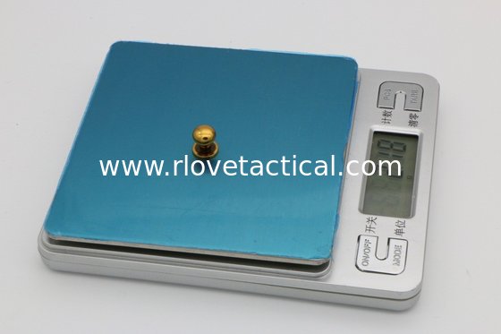 Leather buckle accessories high quality pure brass color 8 mm monk head nipple nail with screw