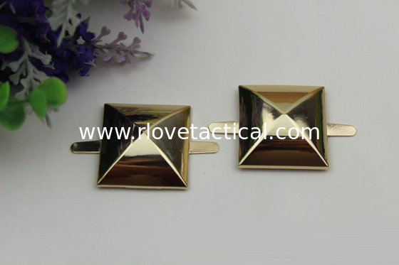 DIY bag hardware accessories light gold 30 mm metal square nail for handbag