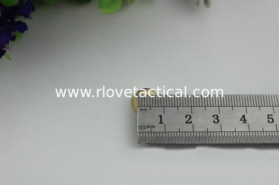 Fashion accessory plain gold color 8 mm round metal decorative rivets for handbags