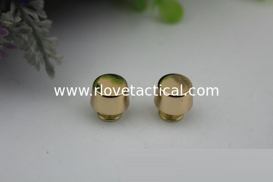 Small bag hardware gold zinc alloy 10 mm width bottom nails rivets for leather