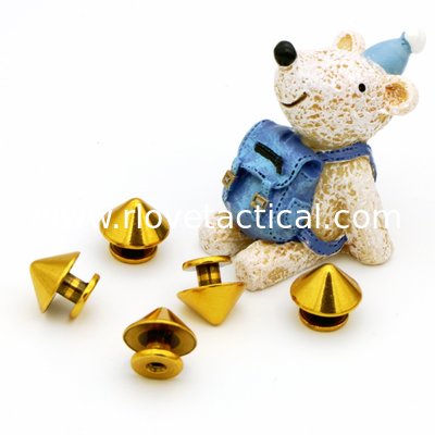 Handbag decoration hardware zinc alloy 16 mm die casting OEB metal leather rivets and studs with screws
