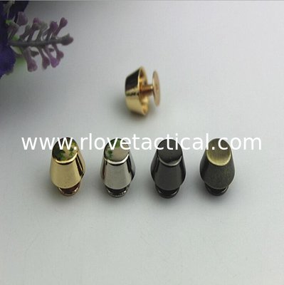 Fashion design gold color accessories 8 mm studs bag copper rivets for leather
