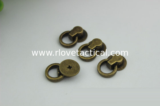 Multi-color zinc alloy material 8 mm decorative handbag hardware rivets and metal buckles