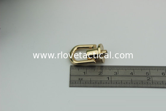 Hot products gold 10 mm metal strap buckles decorative rivets for leather handbag