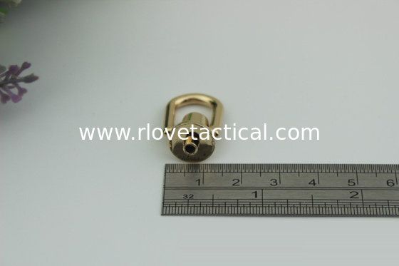 Hot products gold 10 mm metal strap buckles decorative rivets for leather handbag