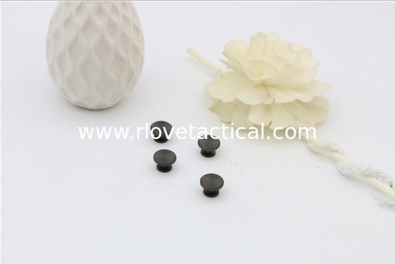 Cheap fashion gunmetal color brass 10.5 mm flat rivets round head for handbags