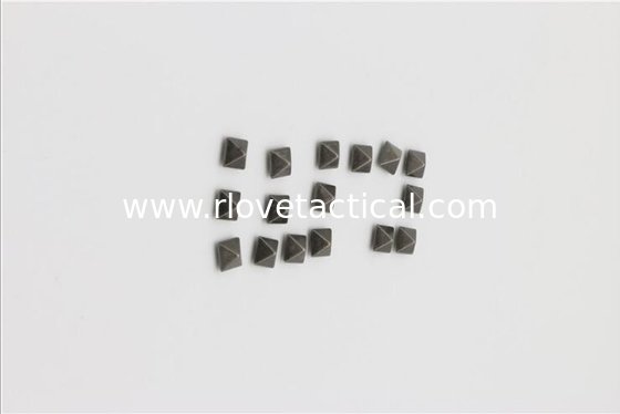 Luggage accessories decoration brass material ancient silver 7.7 mm square spikes rivets factory sales