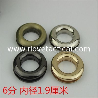 Wholesales high quality different color zinc alloy 19 mm round metal screw eyelets for handbags