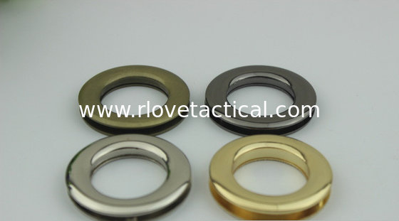 Handbags accessories zinc alloy 1 inch hanging brush anti brass color metal screw eyelets for leather bag