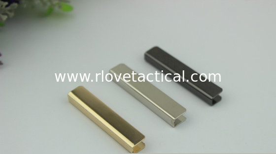 Various color zinc alloy 50 mm length handbag hardware metal corners protector for leather