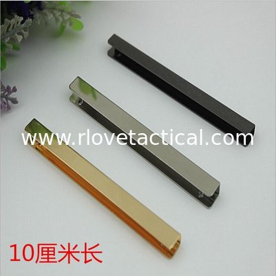 Handbag metal fittings 100 mm length light gold decorative bag corner protector
