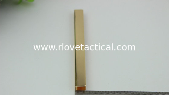 Handbag metal fittings 100 mm length light gold decorative bag corner protector