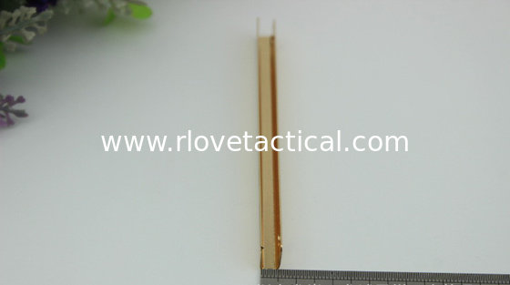 Handbag metal fittings 100 mm length light gold decorative bag corner protector