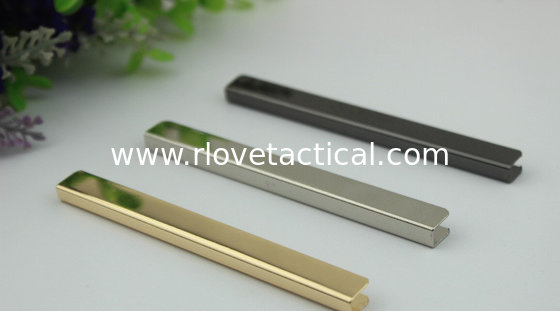 Handbag metal fittings 100 mm length light gold decorative bag corner protector