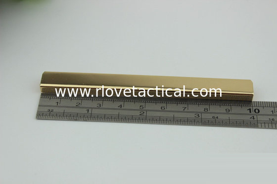 Handbag metal fittings 100 mm length light gold decorative bag corner protector