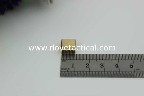 Factory export bag accessories 10 mm light gold edge metal corner protector with high plating