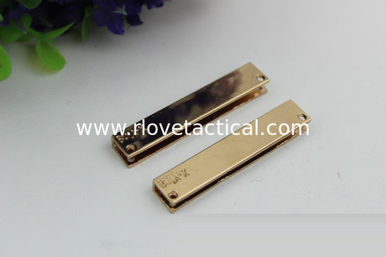 Standard level light gold metal handbag corner protector for  bag accessory