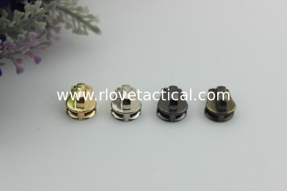 Custom luggage accessories nickel color 5# brass teeth zipper metal zipper slider for bags