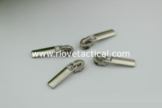 Factory direct sale zinc alloy nylon zipper teeth 3# handbag gold zipper puller design