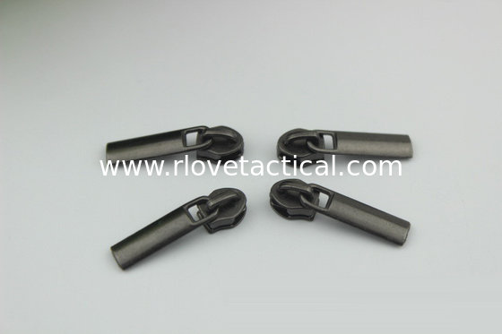 Factory direct sale zinc alloy nylon zipper teeth 3# handbag gold zipper puller design