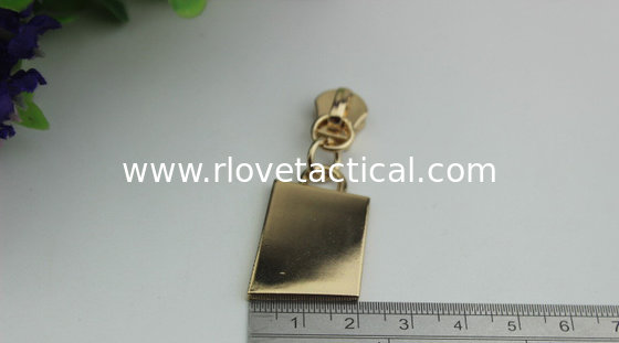 Professional hardware factory new design NO.5 hot sale zinc alloy nickel color zipper puller slider for handbag