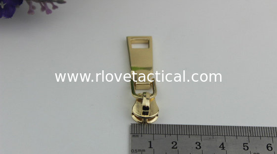 2018 DIY new style custom design zinc alloy 6 color personalized zipper puller with slider 5#