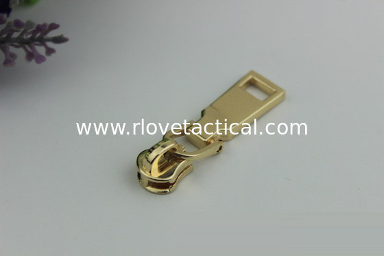2018 DIY new style custom design zinc alloy 6 color personalized zipper puller with slider 5#