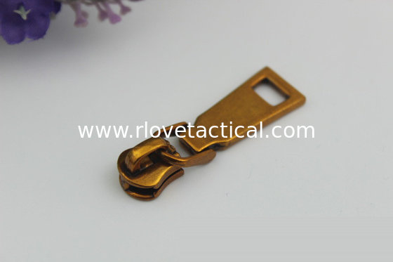 2018 DIY new style custom design zinc alloy 6 color personalized zipper puller with slider 5#