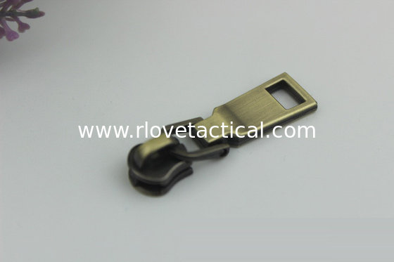 2018 DIY new style custom design zinc alloy 6 color personalized zipper puller with slider 5#