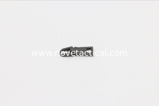 Design zinc alloy matte gunmetal color can activity square shape zipper puller metal with slider 3#