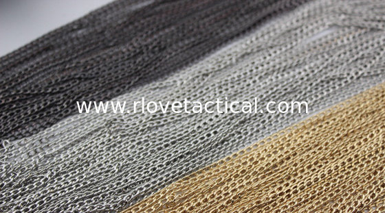 Cheaper iron material 3 mm width gold adjustable metal bag accessories metal chain for handbags