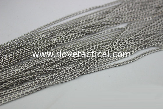 DIY fashion shiny gold / nickel / gunmetal color 4 mm width iron metal luxury chain bag
