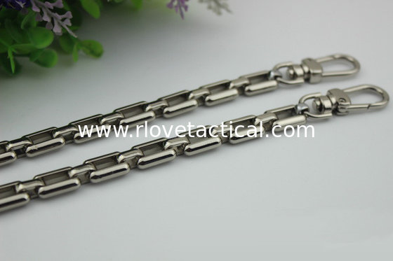 Hot selling zinc alloy light gold 120 mm length clutch bag chain for strap