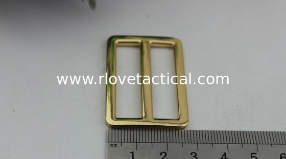 Factory outlets gunmetal zinc alloy 37 mm adjustable slide buckles for handbag hardware