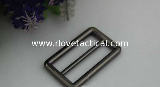 New product 38 mm hanging brush anti brass color zinc alloy metal slide adjustable buckles for bag hardware